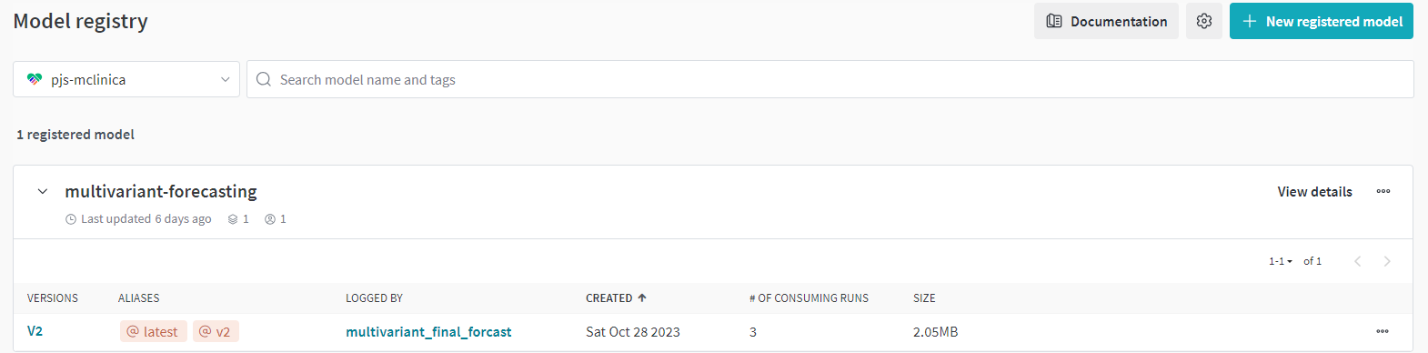 3 different modelling approaches - mClinica